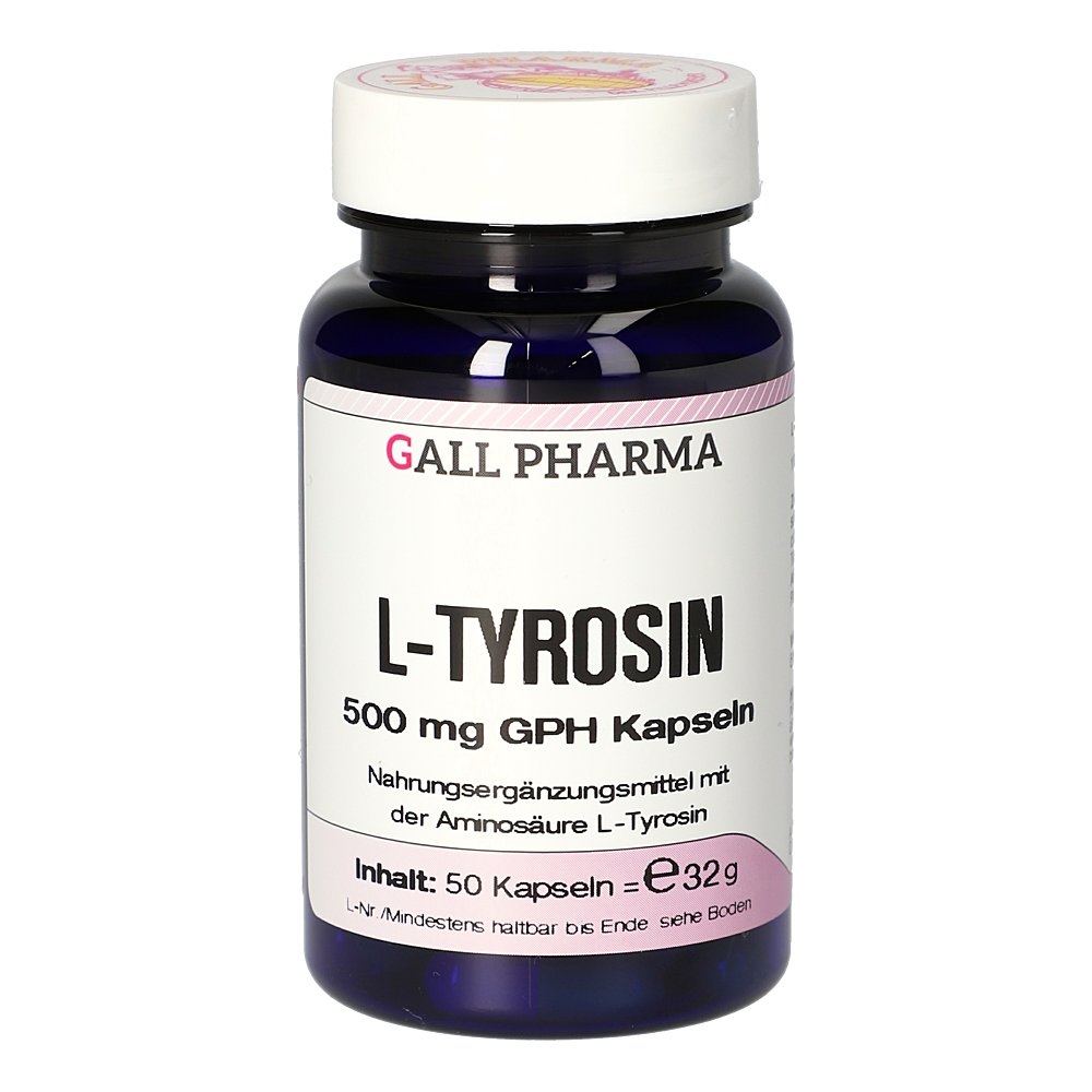 L-TYROSIN 500 mg GPH Kapseln - 50 St. - gesund.de