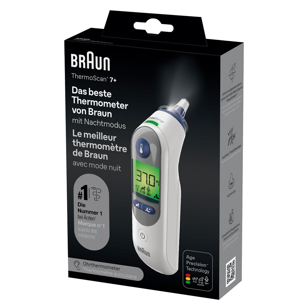 BRAUN THERMOSCAN 7+ Infrarot-Ohrthermometer - 1 St. - gesund.de